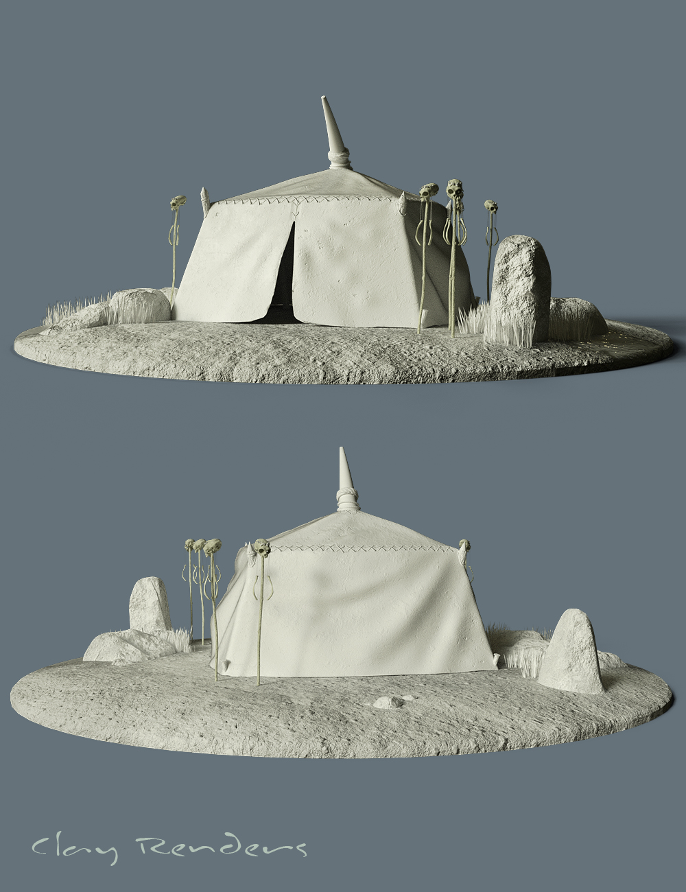 Fantasy Huts | Daz 3D