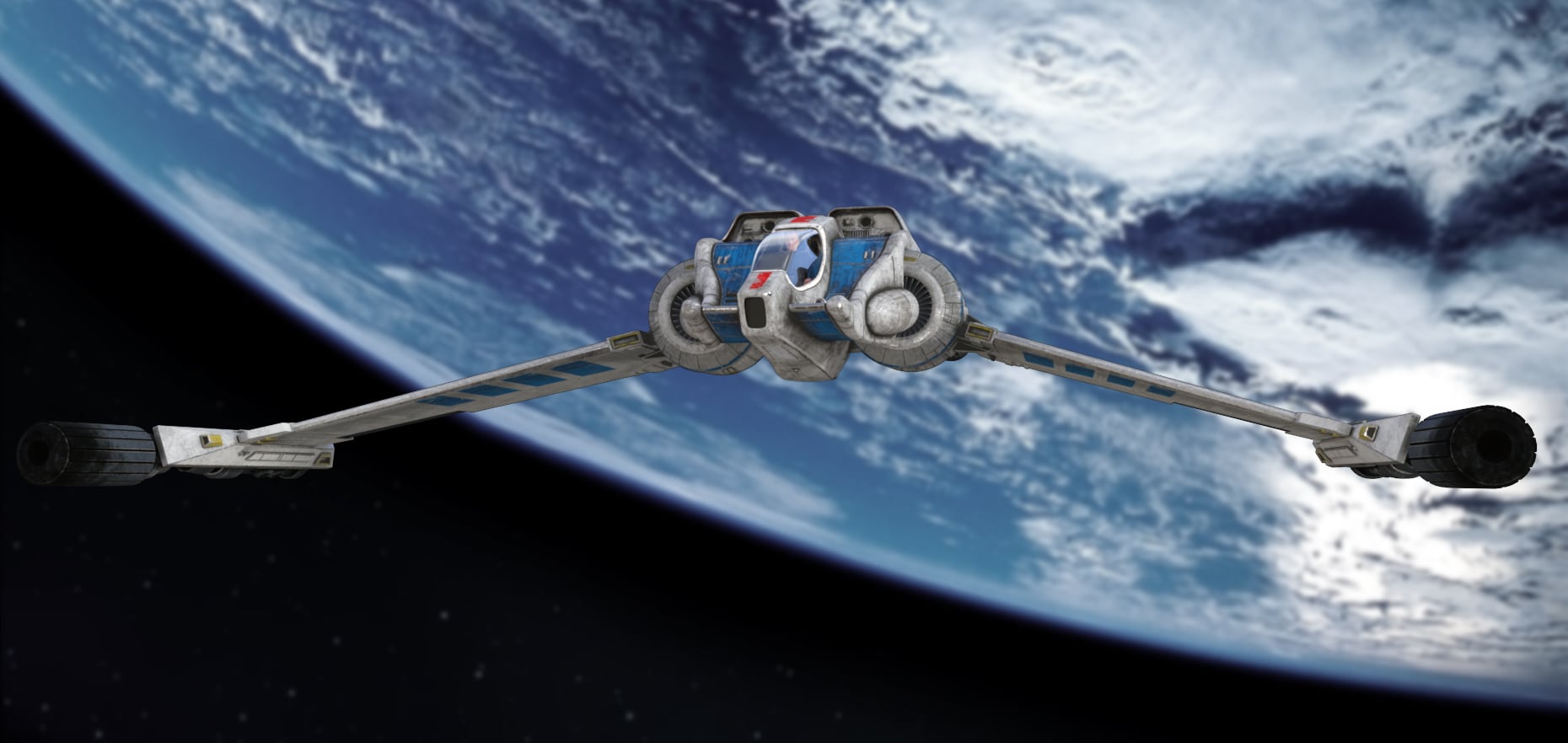 TALON V-Wing Interceptor | Daz 3D