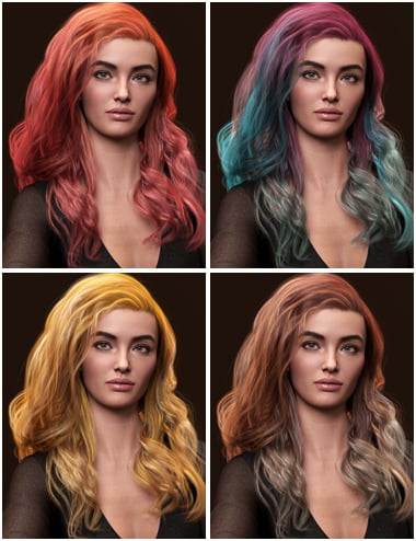 2021-09 Hair Texture Expansion | Daz 3D