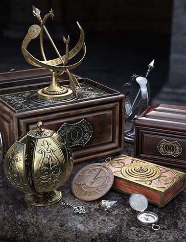 Adventure Hunt Props | Daz 3D