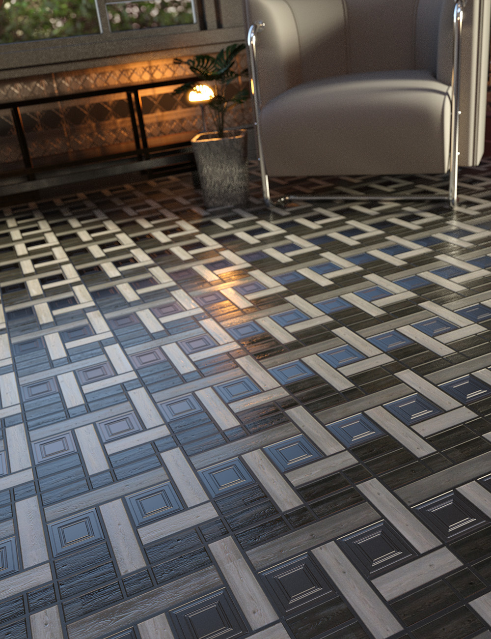 Parquet Flooring Shaders Vol 3 | Daz 3D