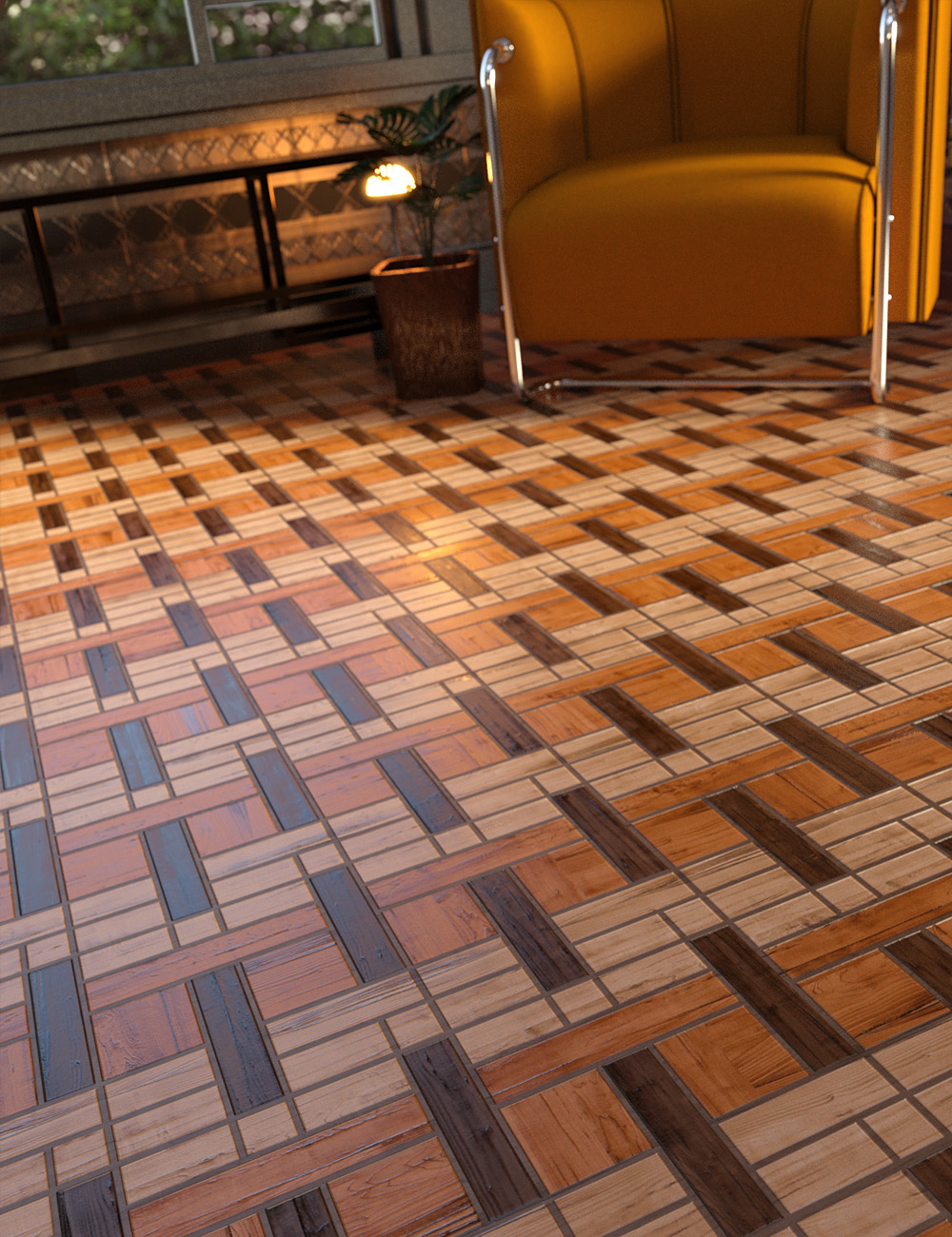 Parquet Flooring Shaders Vol 3 | Daz 3D