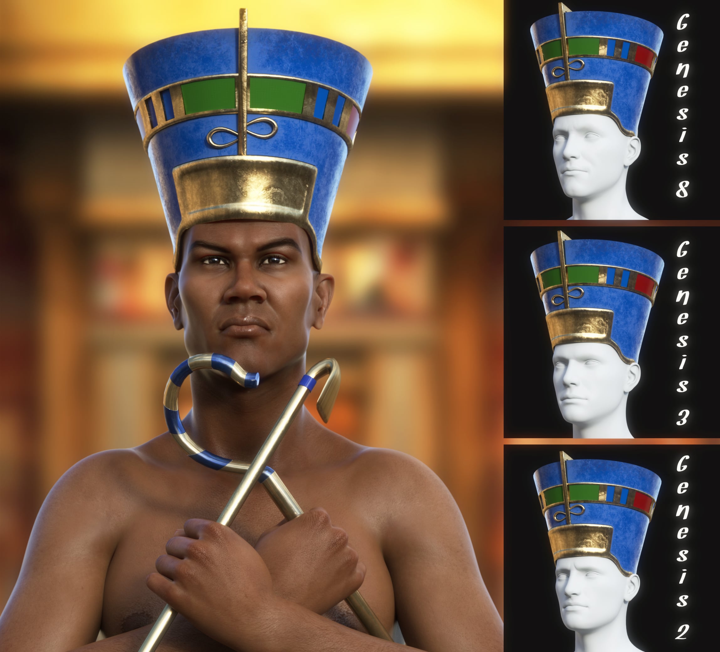Egyptian Bundle | Daz 3D