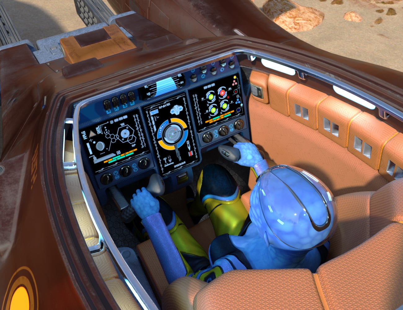 Sci-fi Artifact Jet | Daz 3D