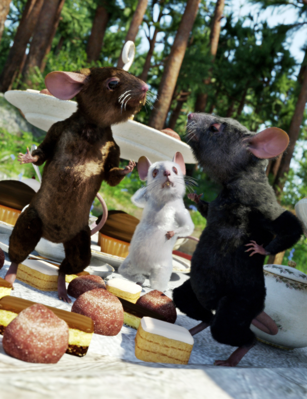 Storybook Mouse for Genesis 8.1 Males | Daz 3D