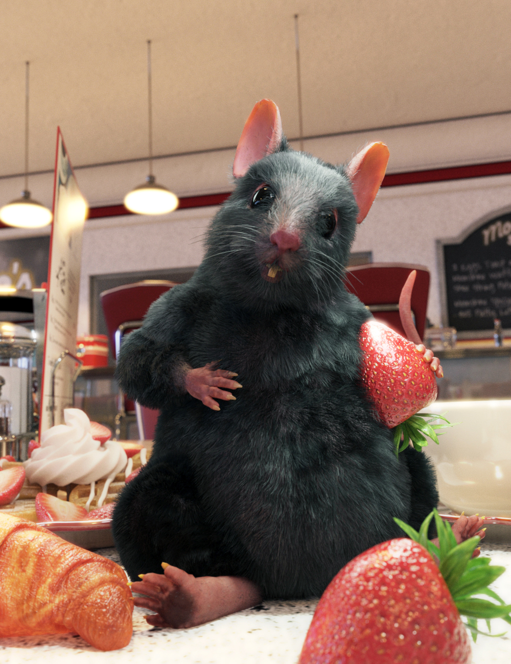 Storybook Mouse for Genesis 8.1 Males | Daz 3D