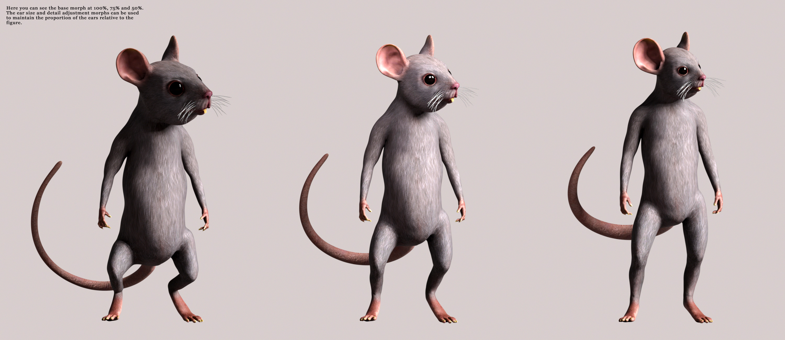 Storybook Mouse for Genesis 8.1 Males | Daz 3D