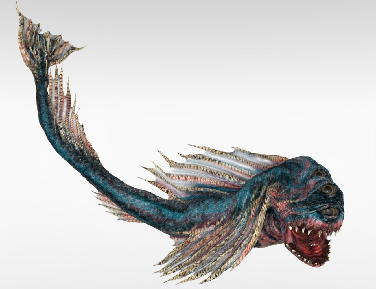 Creatures of the Deep Triclogalodon | Daz 3D
