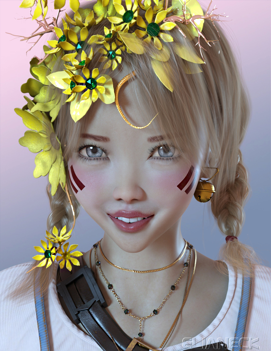 创世纪8和8.1女| Daz 3D的Luckystar - 必威客户端