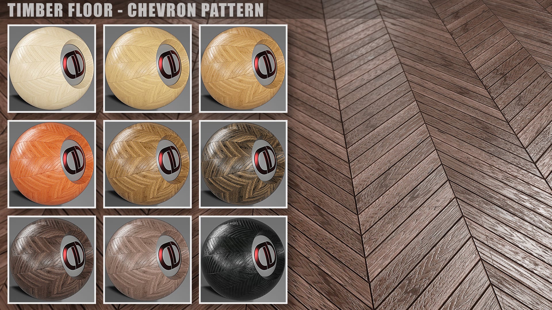 DD Timber Floor Shaders for Iray | Daz 3D