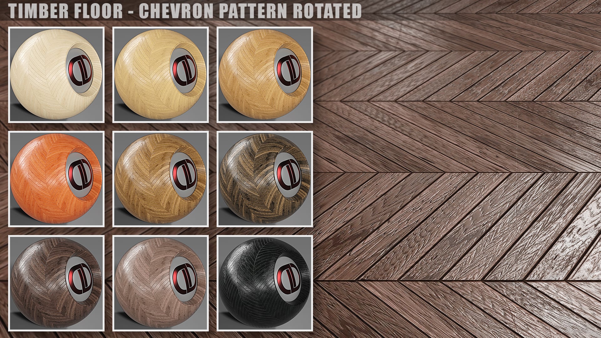 DD Timber Floor Shaders for Iray | Daz 3D