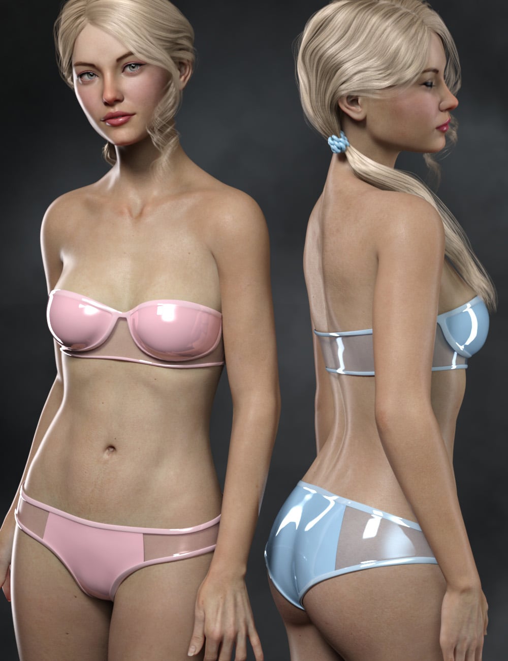 Ciel Character and Bikini Bundle | Daz 3D