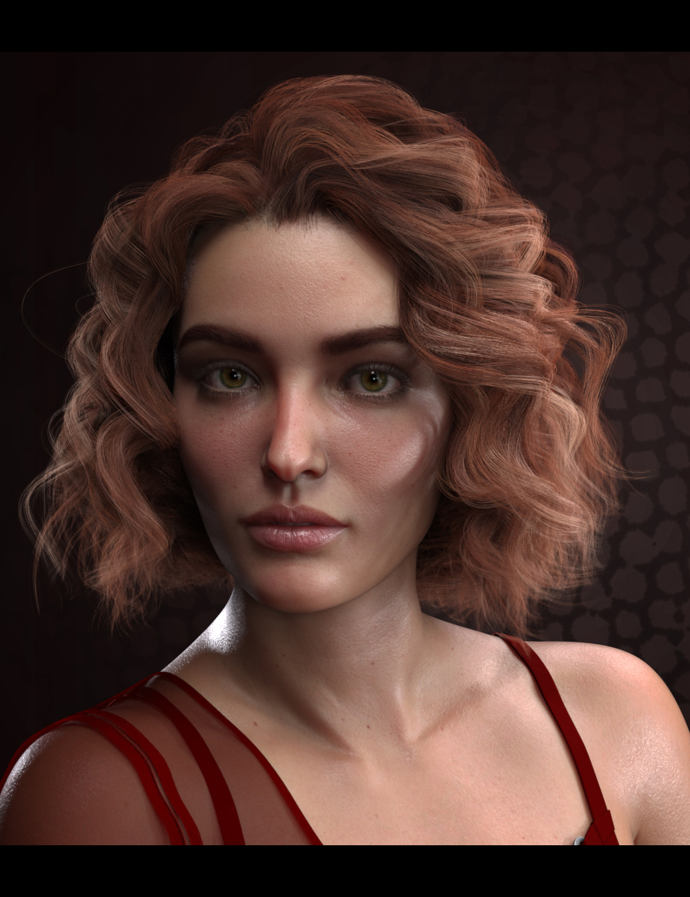DForce Fantastic Twirls Hair For Genesis 3 8 And 8 1 Females Daz 3D