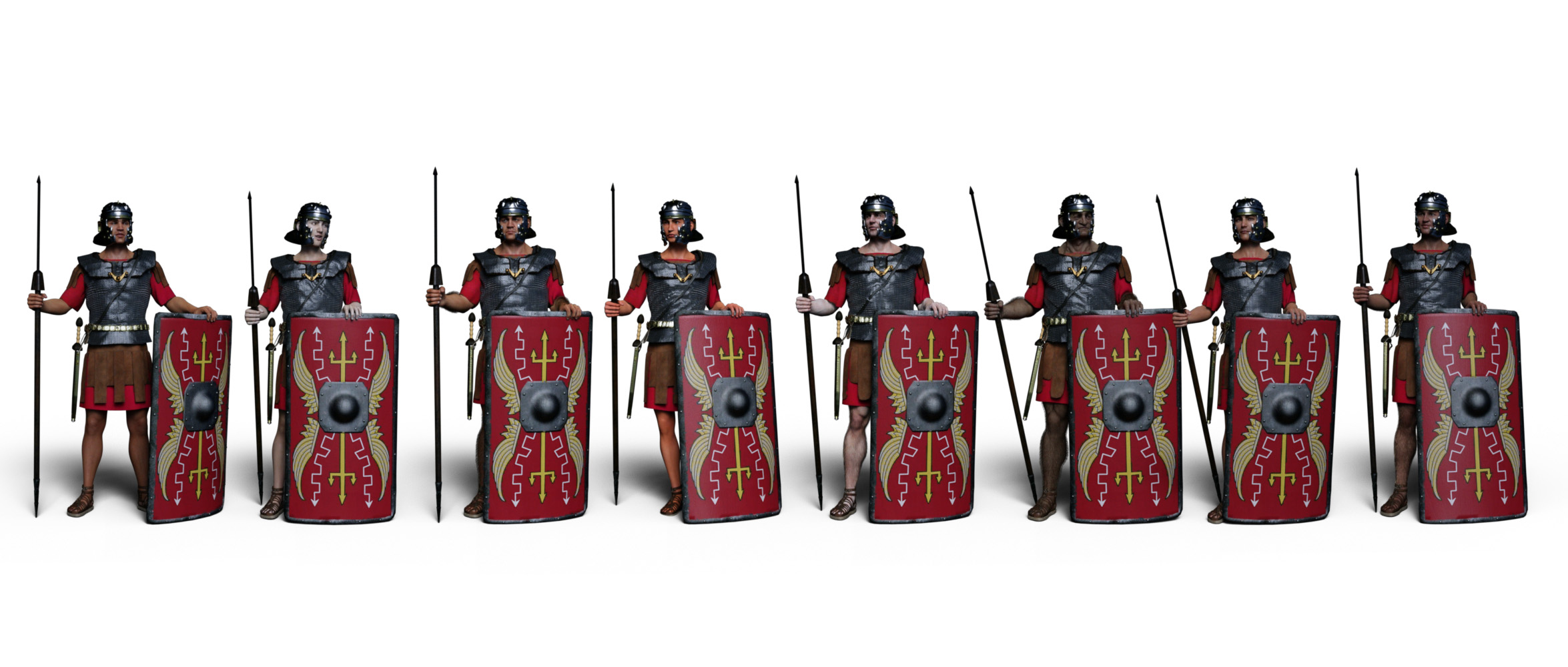 Now-Crowd Billboards - Roman Legionaries Standing (Roman Legion Vol ...