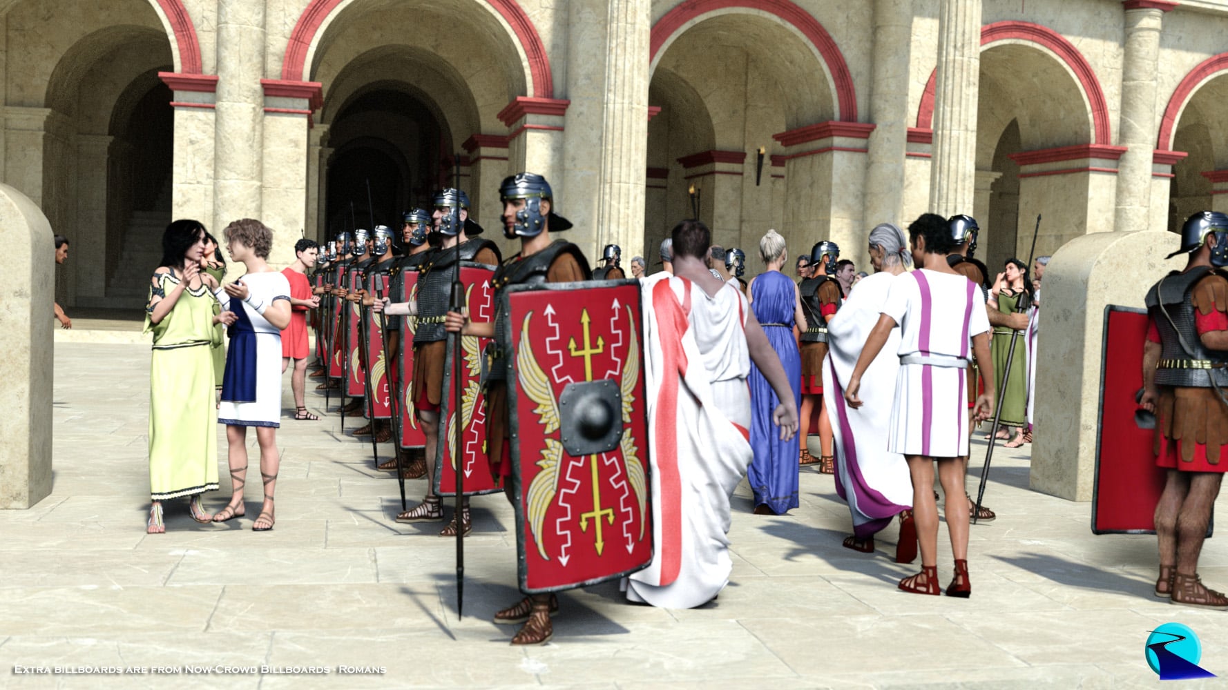 Now-Crowd Billboards - Roman Legionaries Guarding (Roman Legion Vol IV ...
