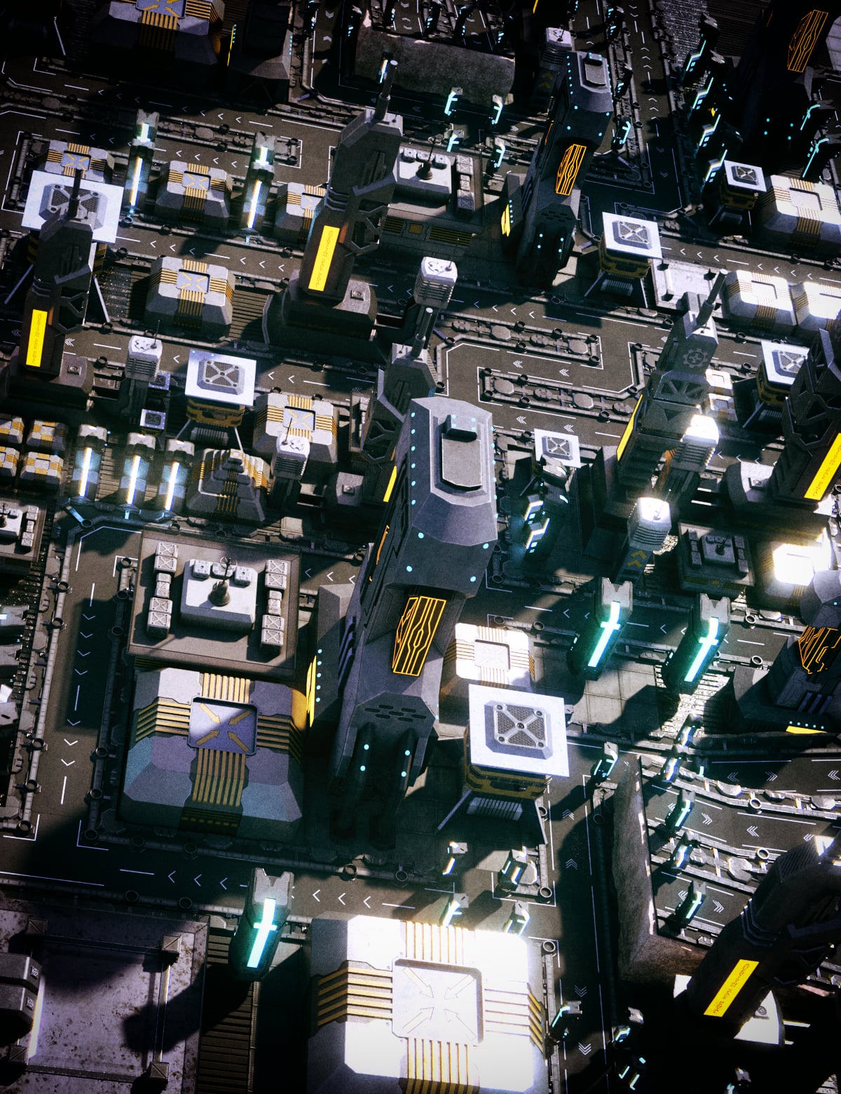 X-BIT Future Space Building | Daz 3D