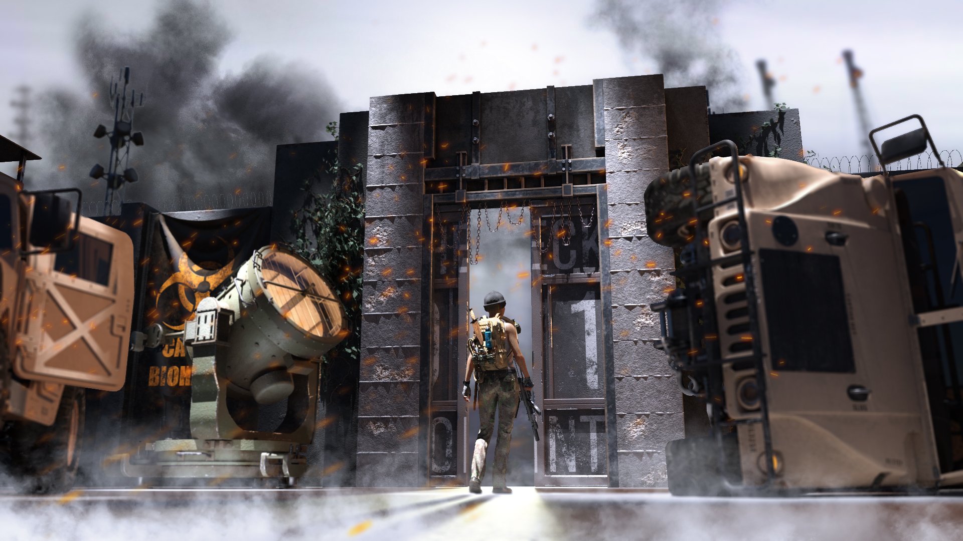 Compound Gate | Daz 3D