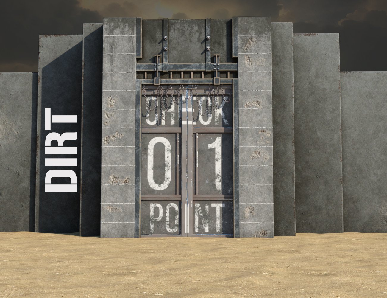 Compound Gate | Daz 3D