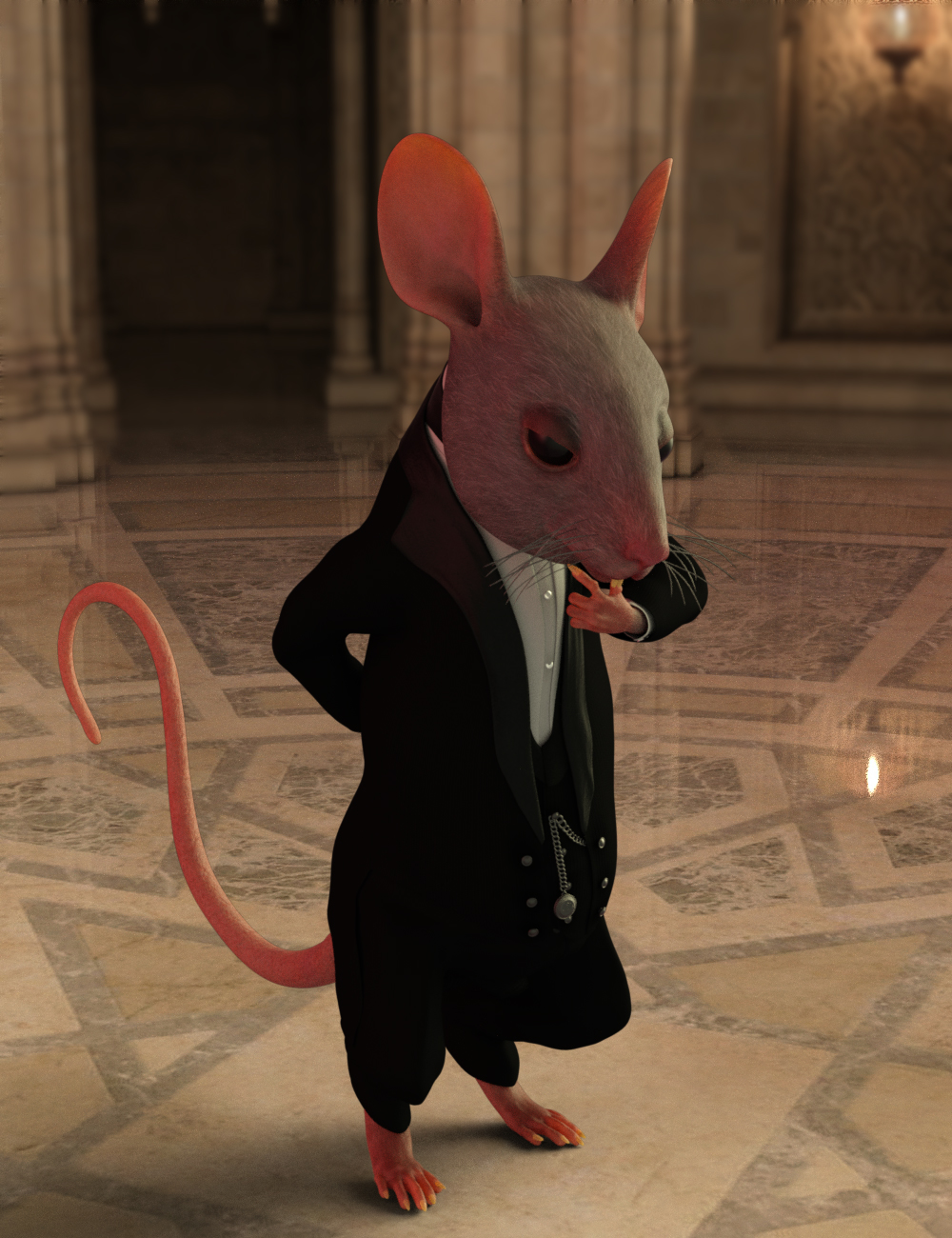 A Friendly Mouse Poses for Genesis 8 Male | Daz 3D