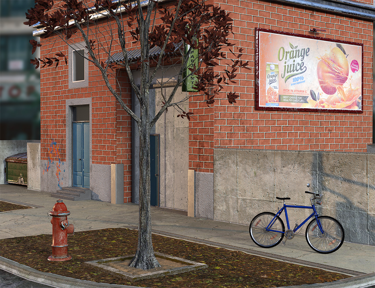Street Vignette | Daz 3D