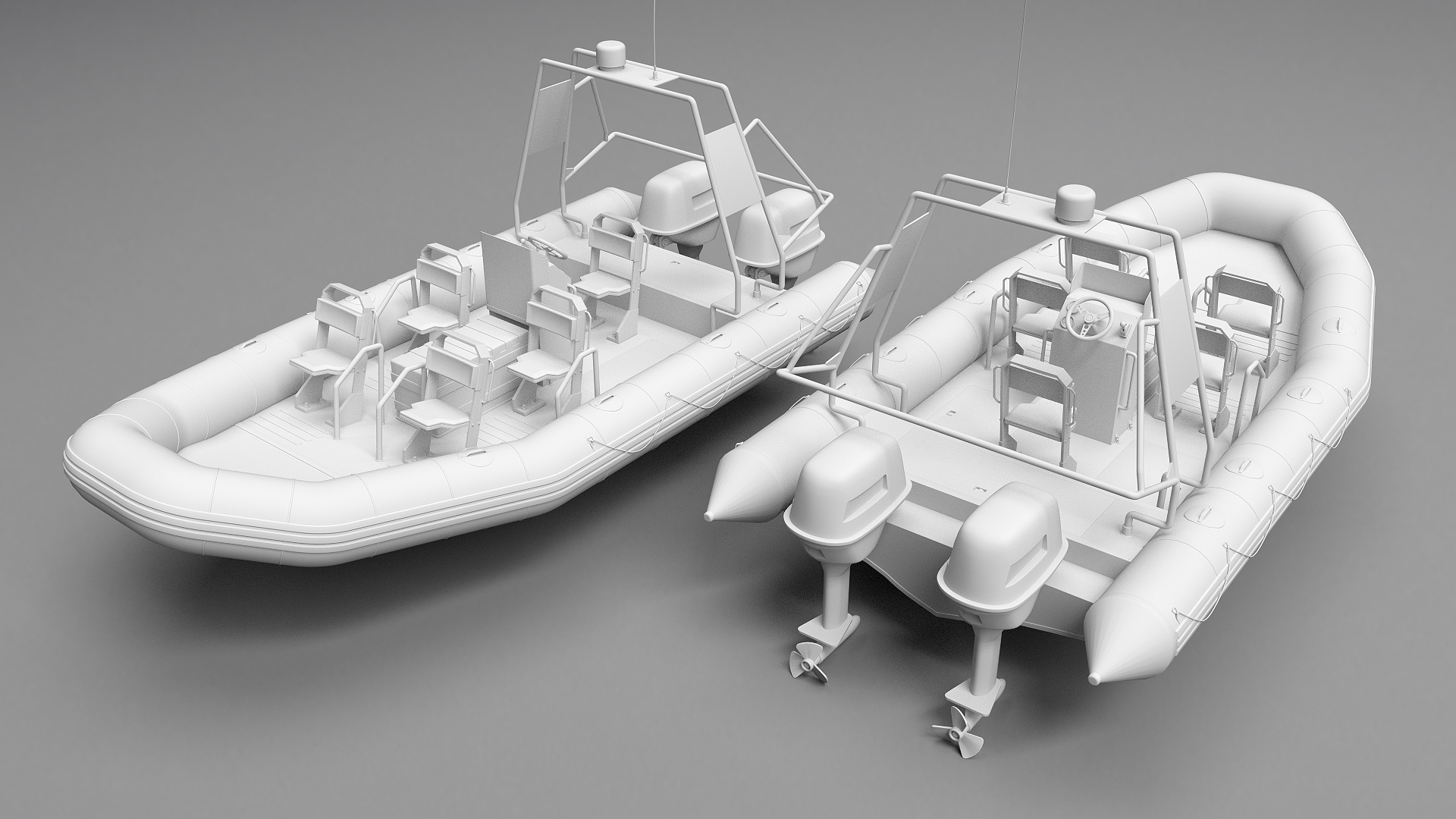 Commando Speed Boat | Daz 3D