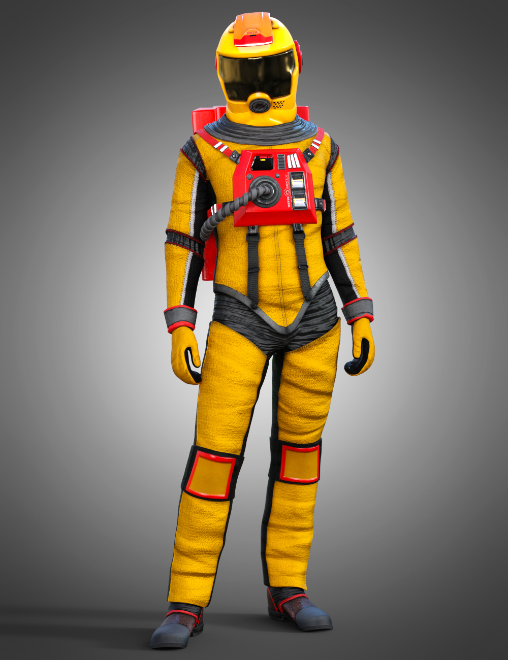 Space Mobility Unit for Genesis 8 and 8.1 Males | Daz 3D