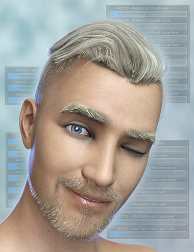 AB Close Your Eyes! for Genesis 8.1 Male (MR) | Daz 3D