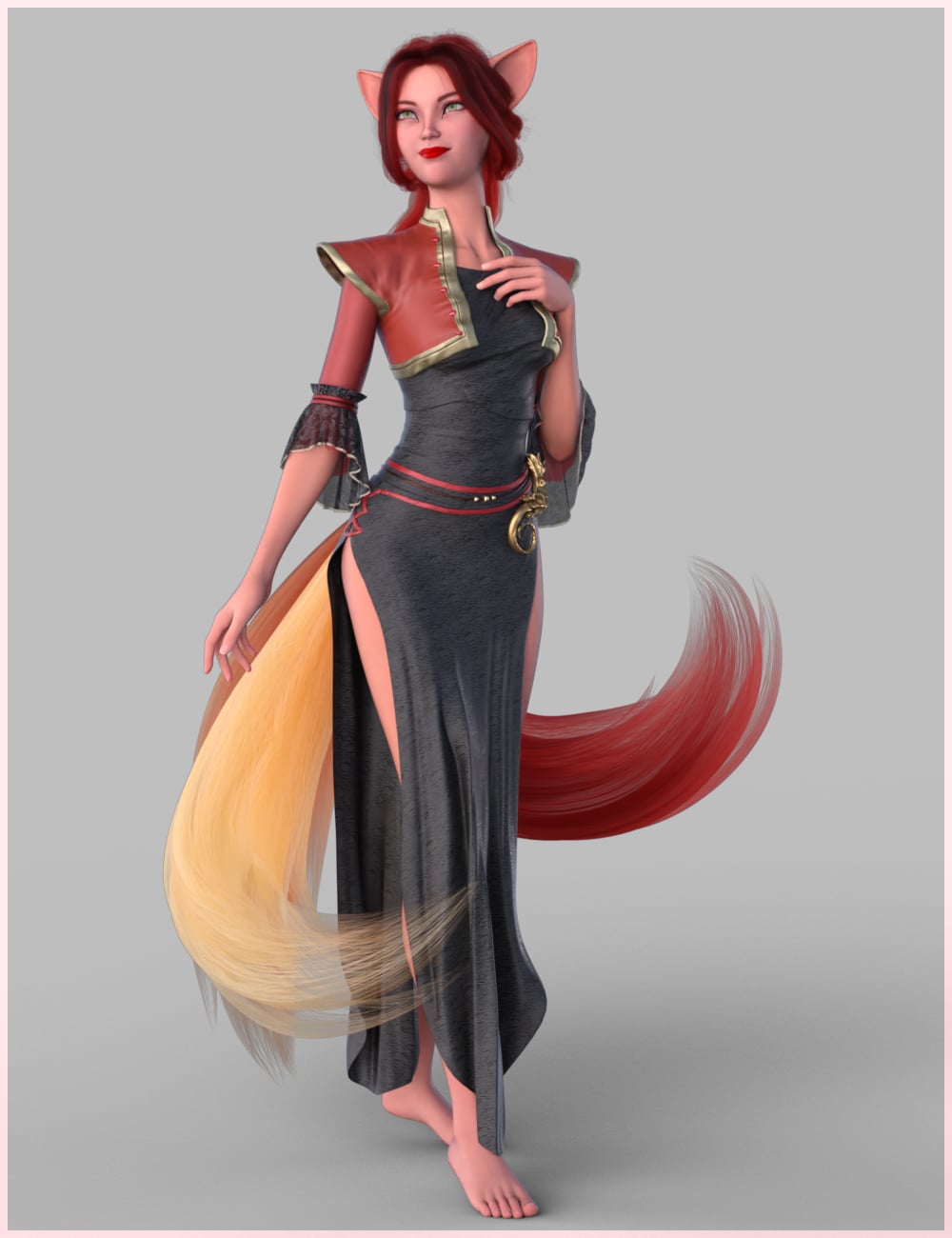 Kitsune Pose Bundle for Genesis 8.1 | Daz 3D