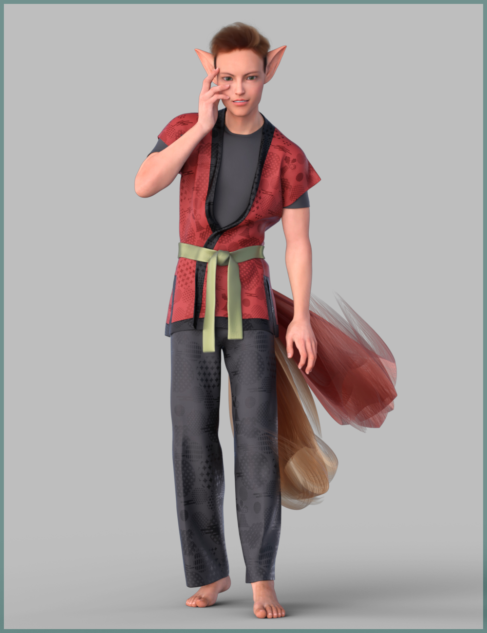 Kitsune Pose Bundle for Genesis 8.1 | Daz 3D