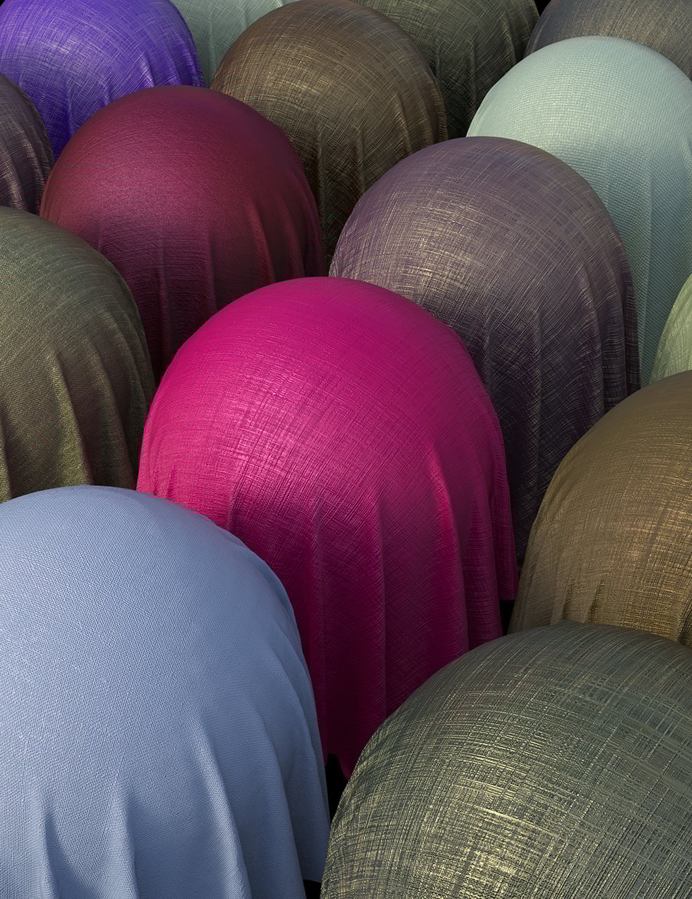 Rough Metallic Fabric Iray Shaders | Daz 3D