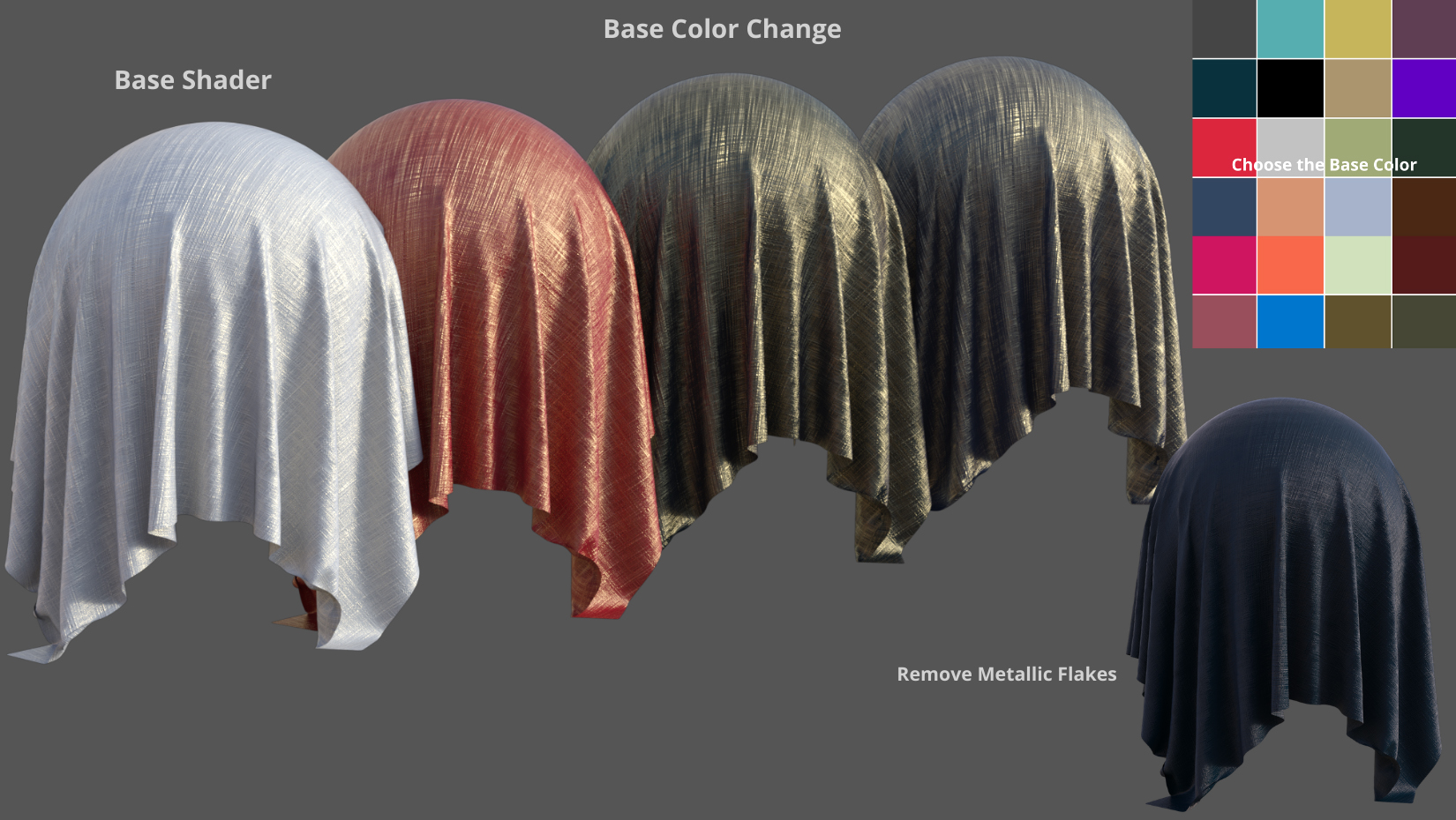 Rough Metallic Fabric Iray Shaders | Daz 3D