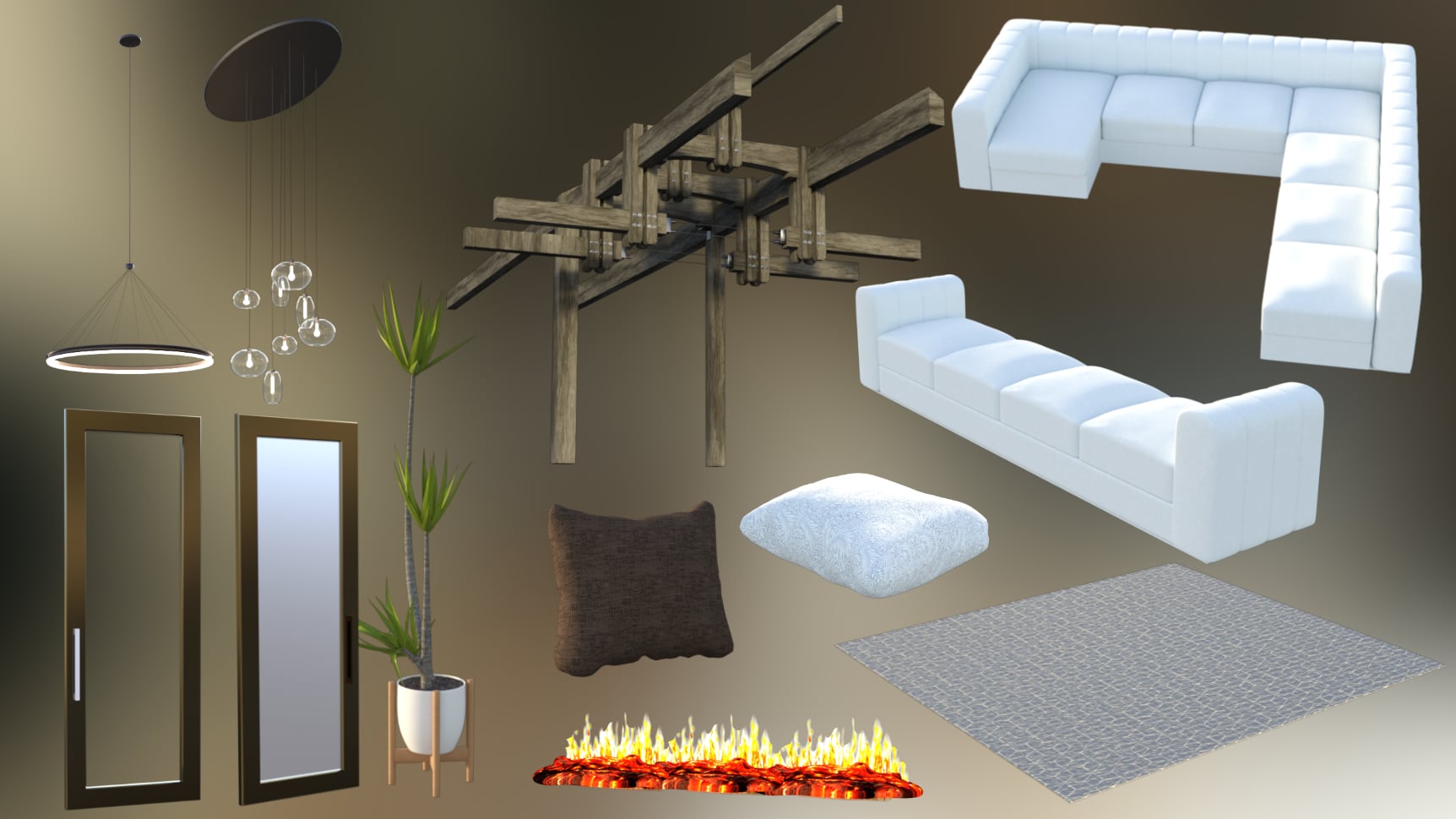 Grand View Room | Daz 3D