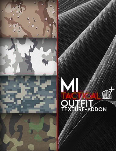 MI Tactical Outfit Texture Add-On | Daz 3D