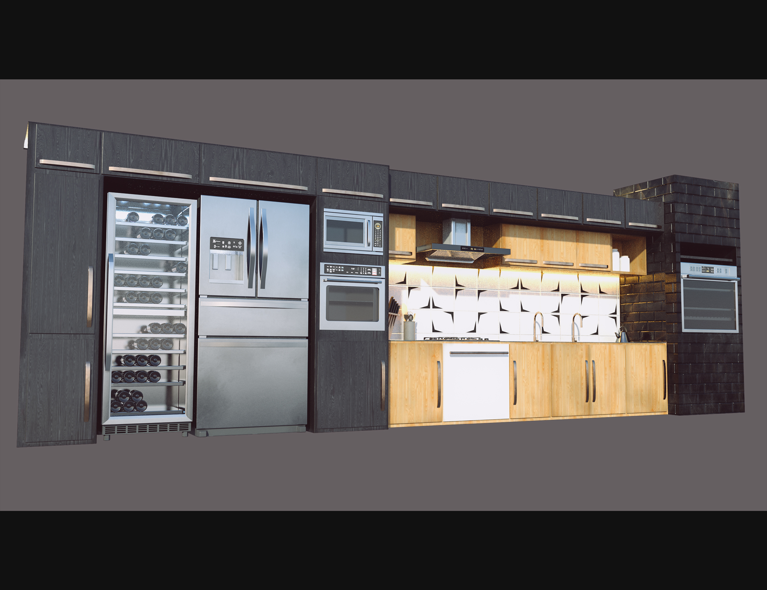 Cecilia House Kitchen Props | Daz 3D
