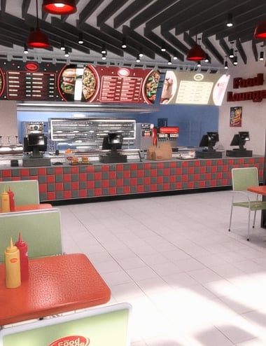 FG Fast Food Chain | Daz 3D