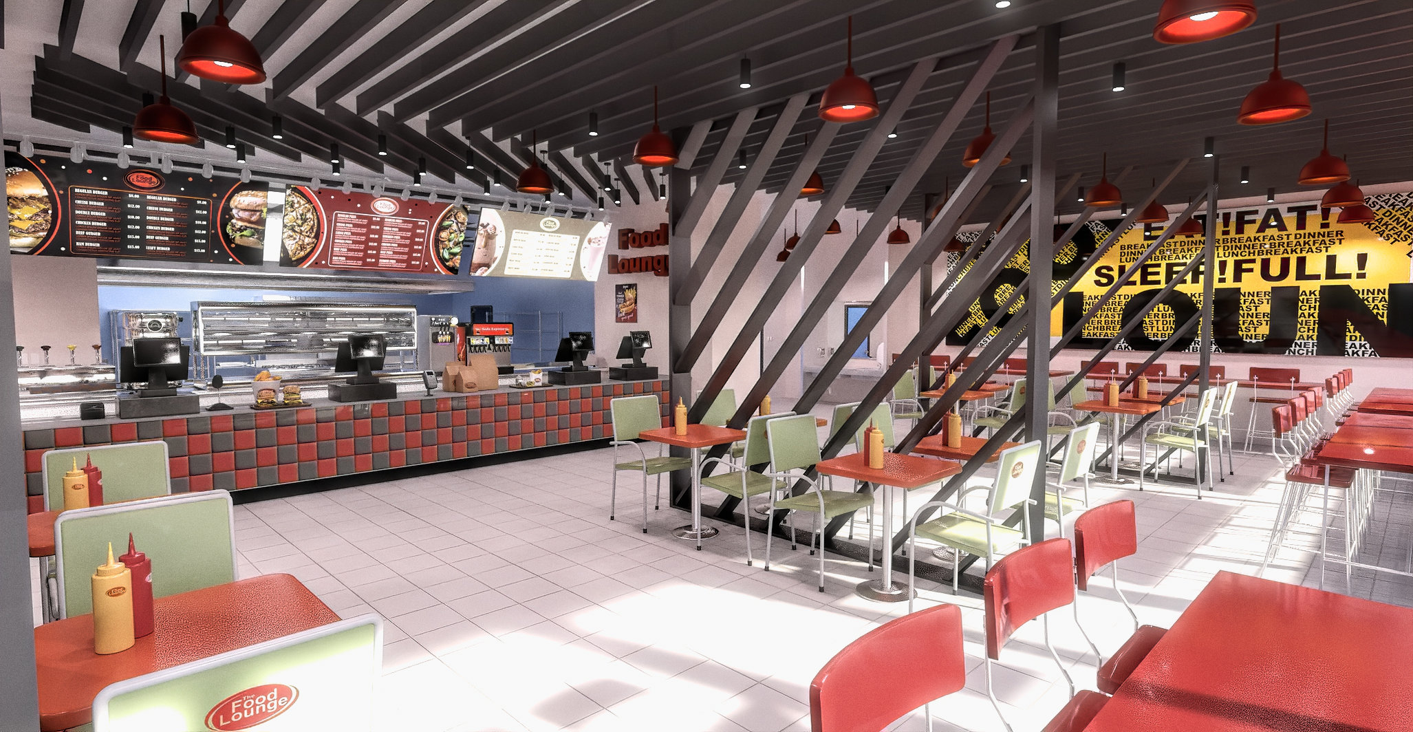 FG Fast Food Chain | Daz 3D