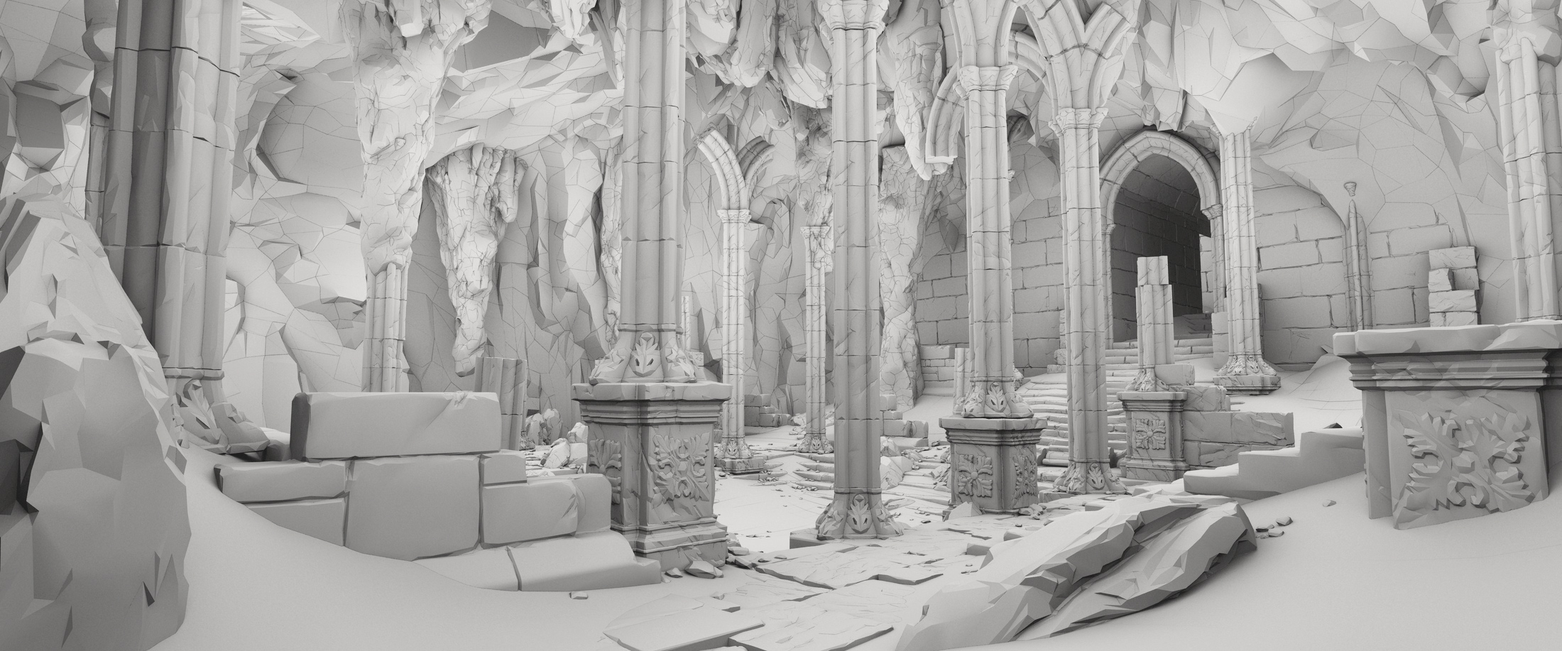 The Temple Below | Daz 3D