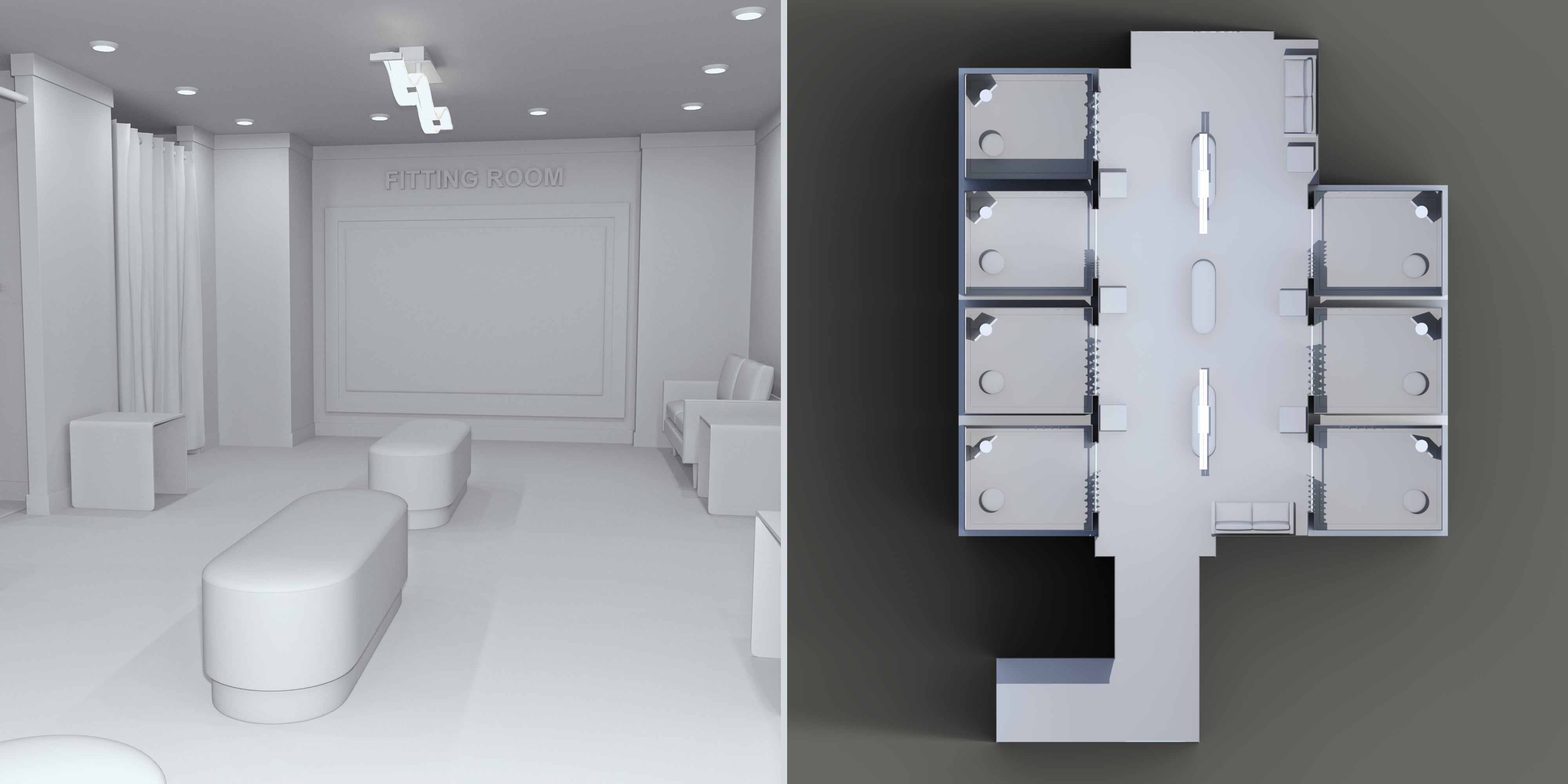 Z Fitting Room Environment | Daz 3D