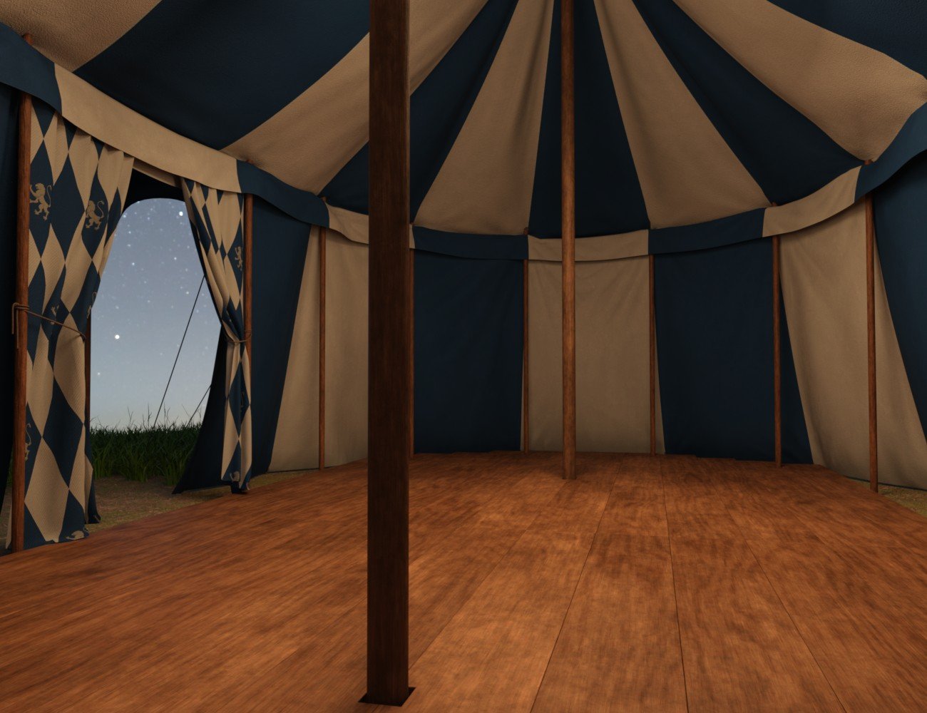 Commander's Tent | Daz 3D