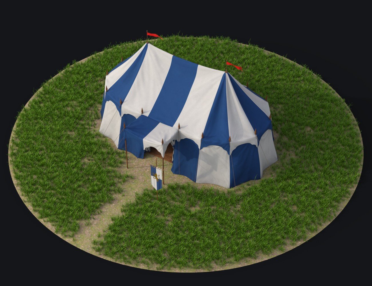 Commander's Tent | Daz 3D