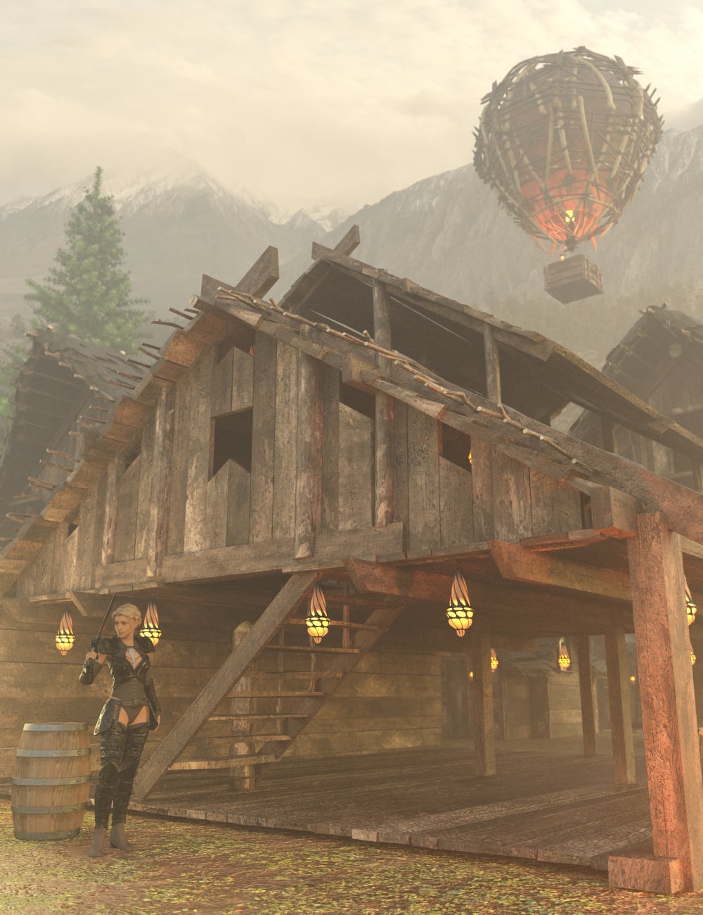 Fantasy Structures | Daz 3D