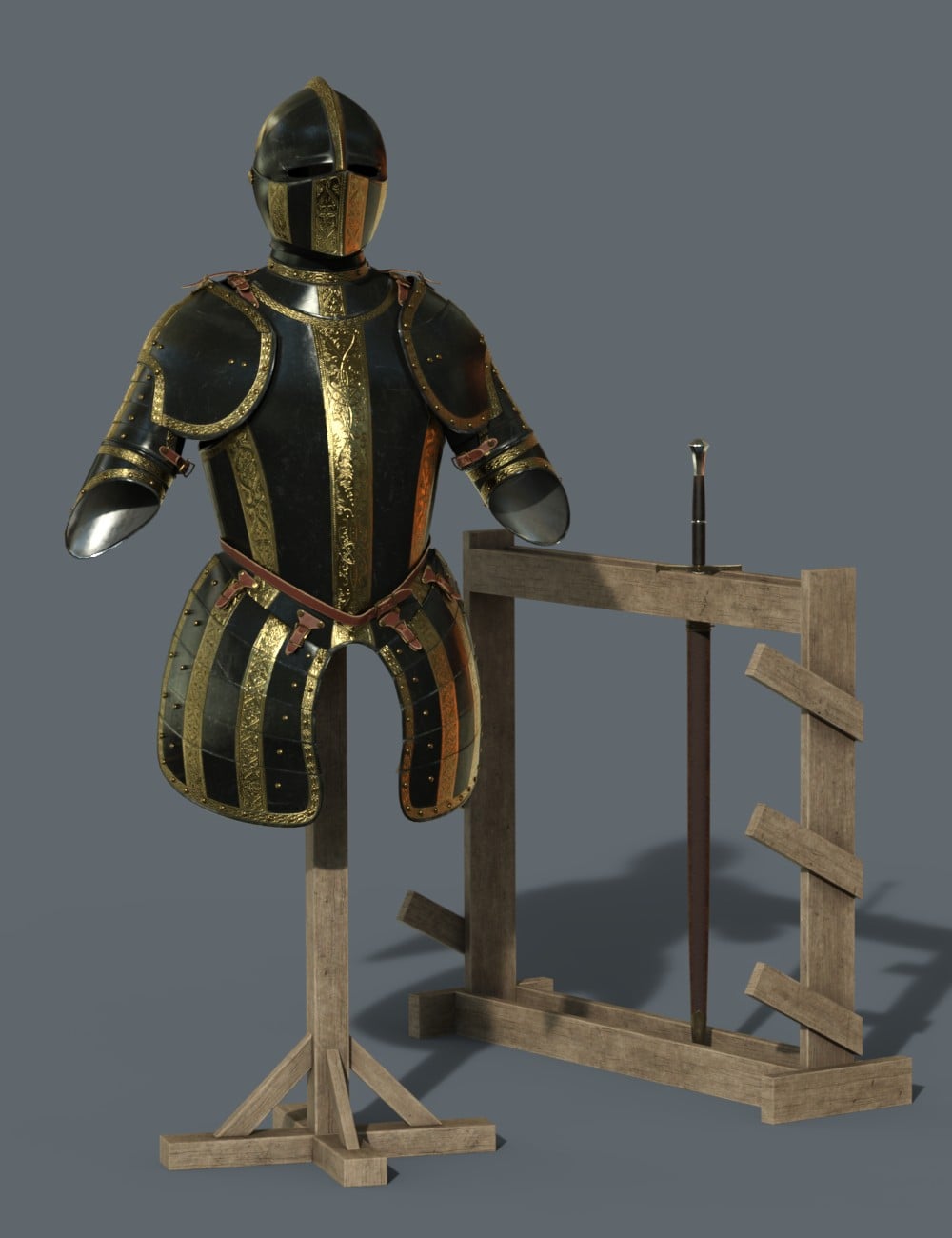 Commander's Tent Furniture and Things | Daz 3D