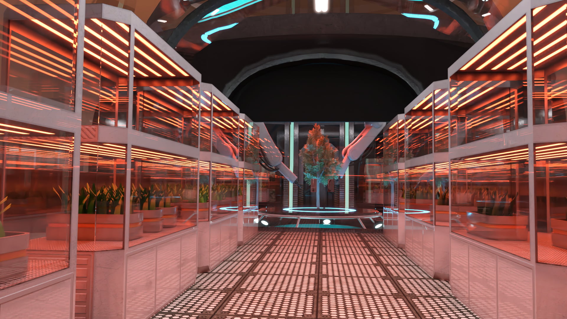 Scifi Plantation Lab Daz 3d