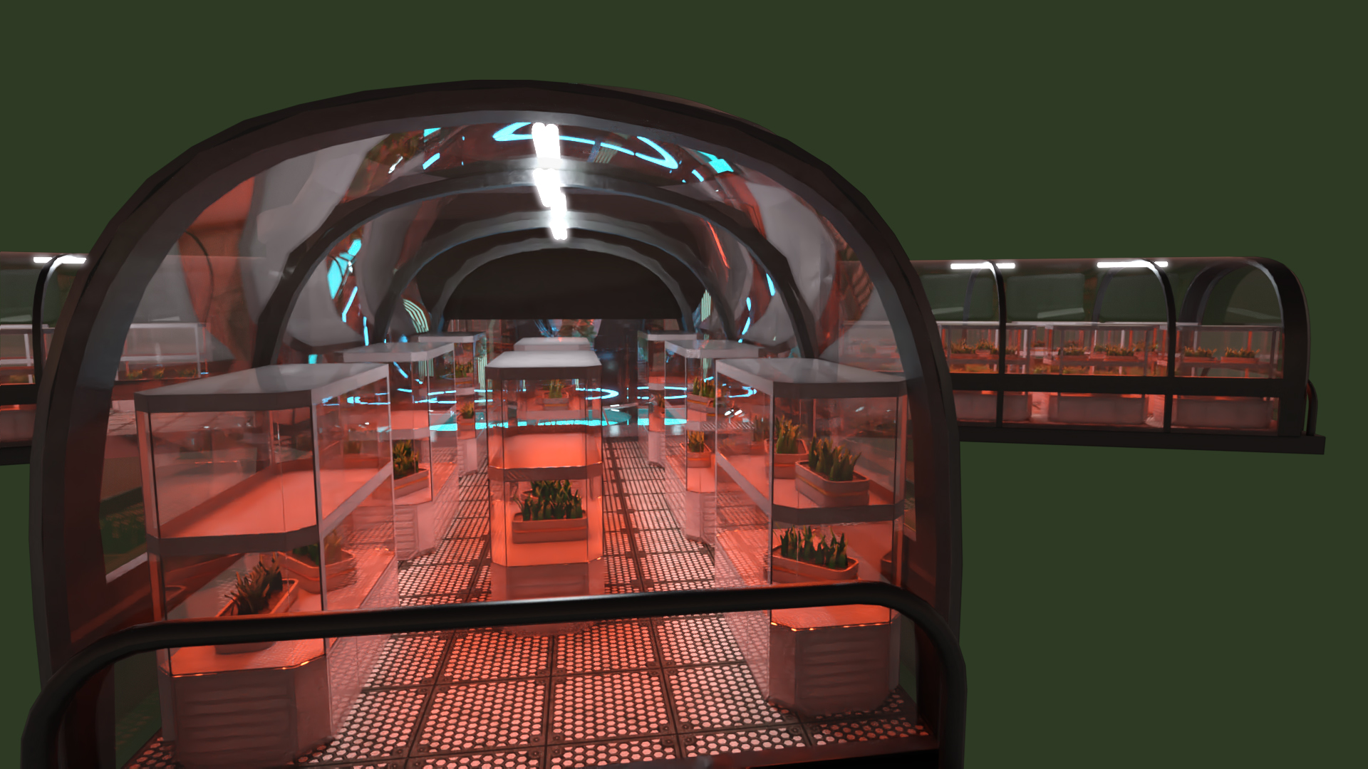 Scifi Plantation Lab Daz 3d