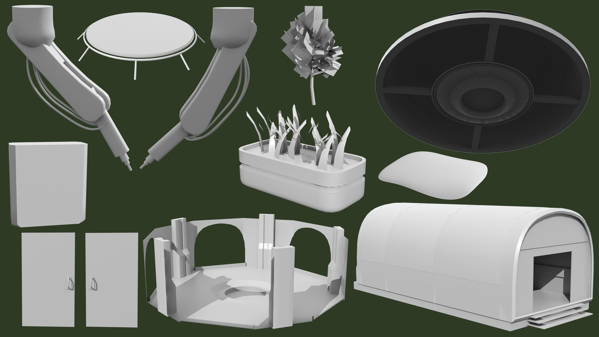 Scifi Plantation Lab Daz 3d