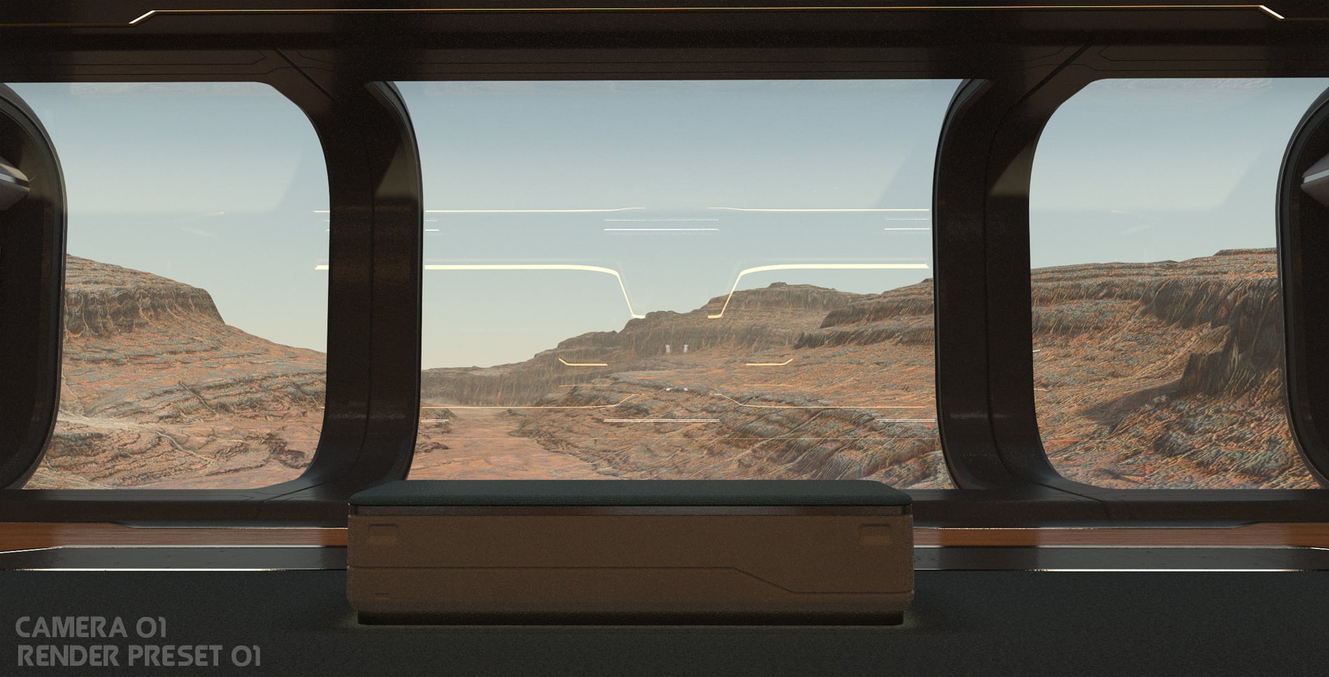 Observation Deck - Sci-Fi Environment | Daz 3D