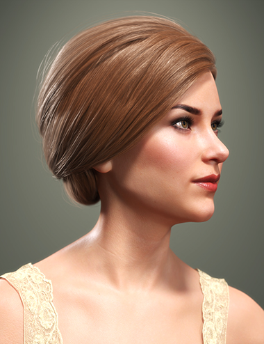 SP Hair 017 for Genesis 3 and 8 Females | Daz 3D