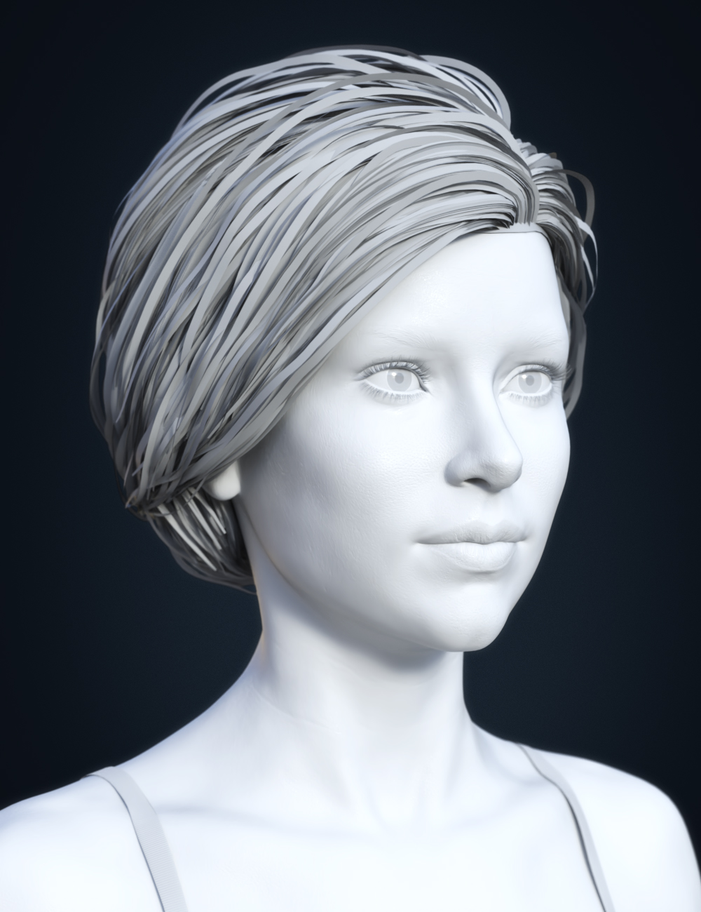 SP Hair 017 for Genesis 3 and 8 Females | Daz 3D