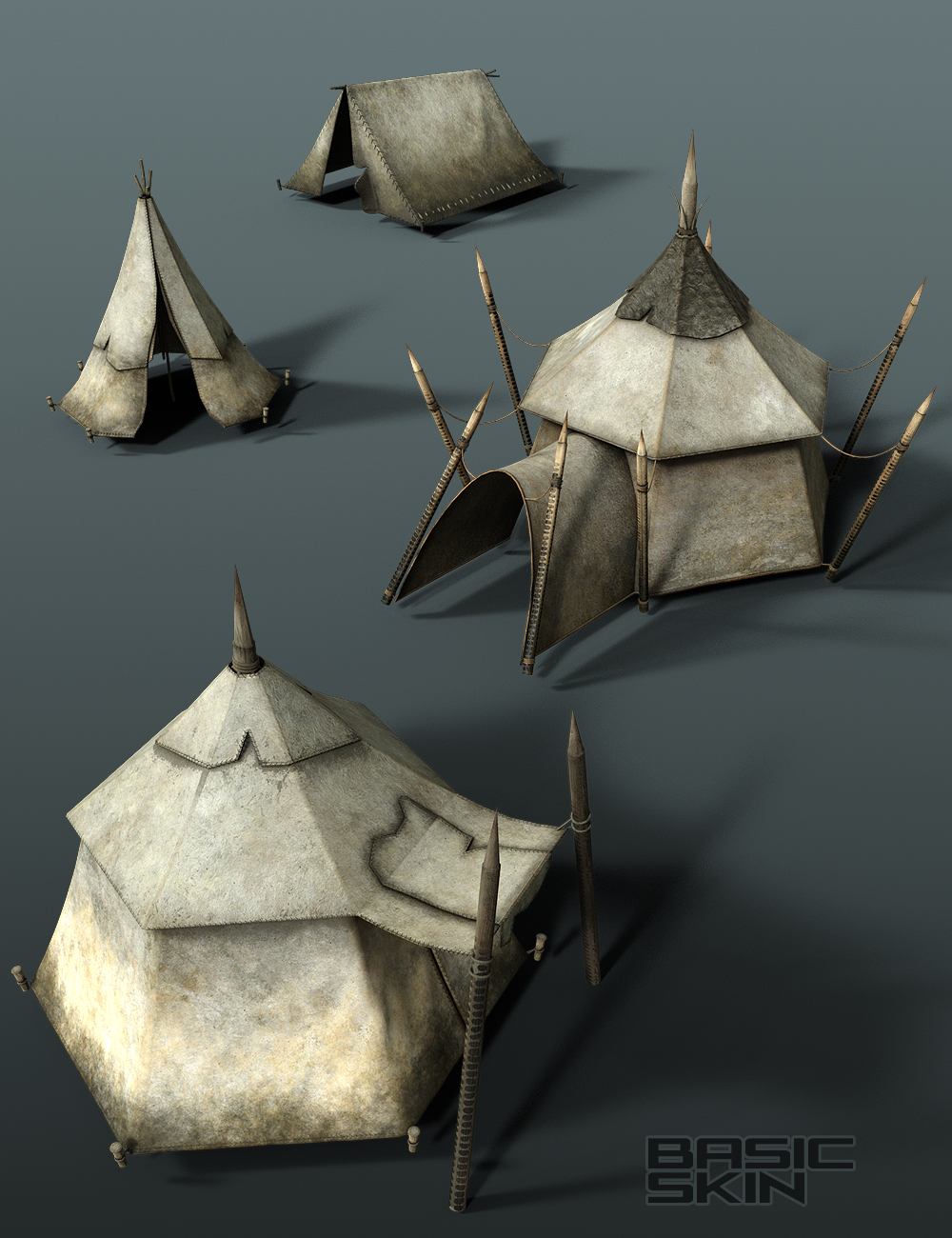 Fantasy Tents | Daz 3D