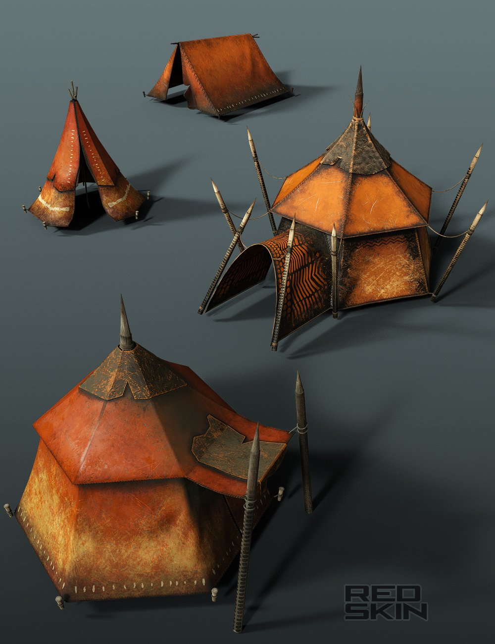 Fantasy Tents | Daz 3D